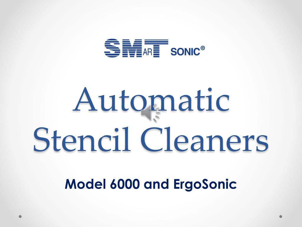 PPT - Automatic Stencil Cleaners PowerPoint Presentation, free download ...
