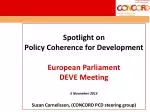 PPT - Policy Coherence for Development PowerPoint Presentation, free ...