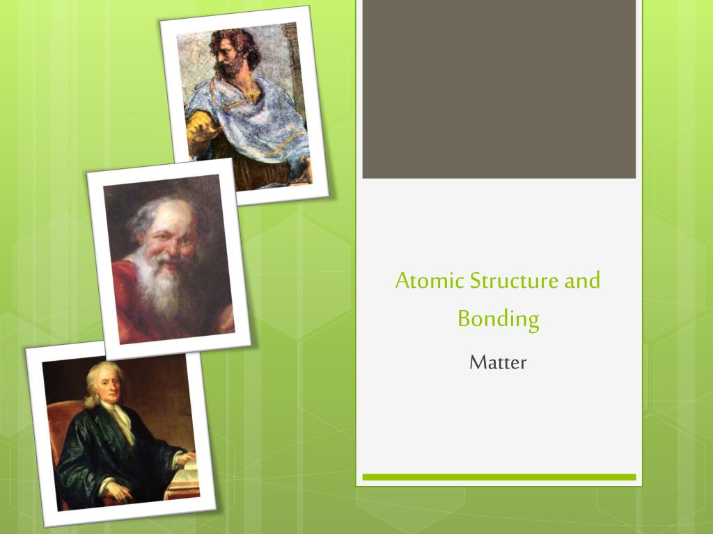 PPT - Atomic Structure and Bonding PowerPoint Presentation, free ...