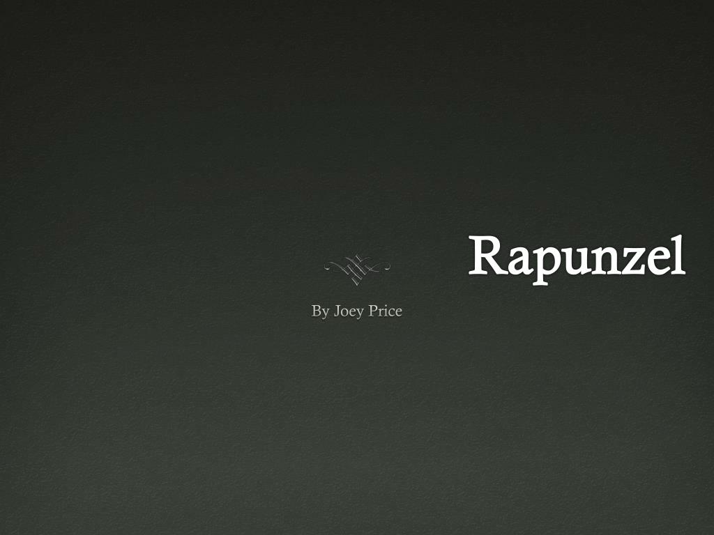 PPT - Rapunzel PowerPoint Presentation, free download - ID:2528165