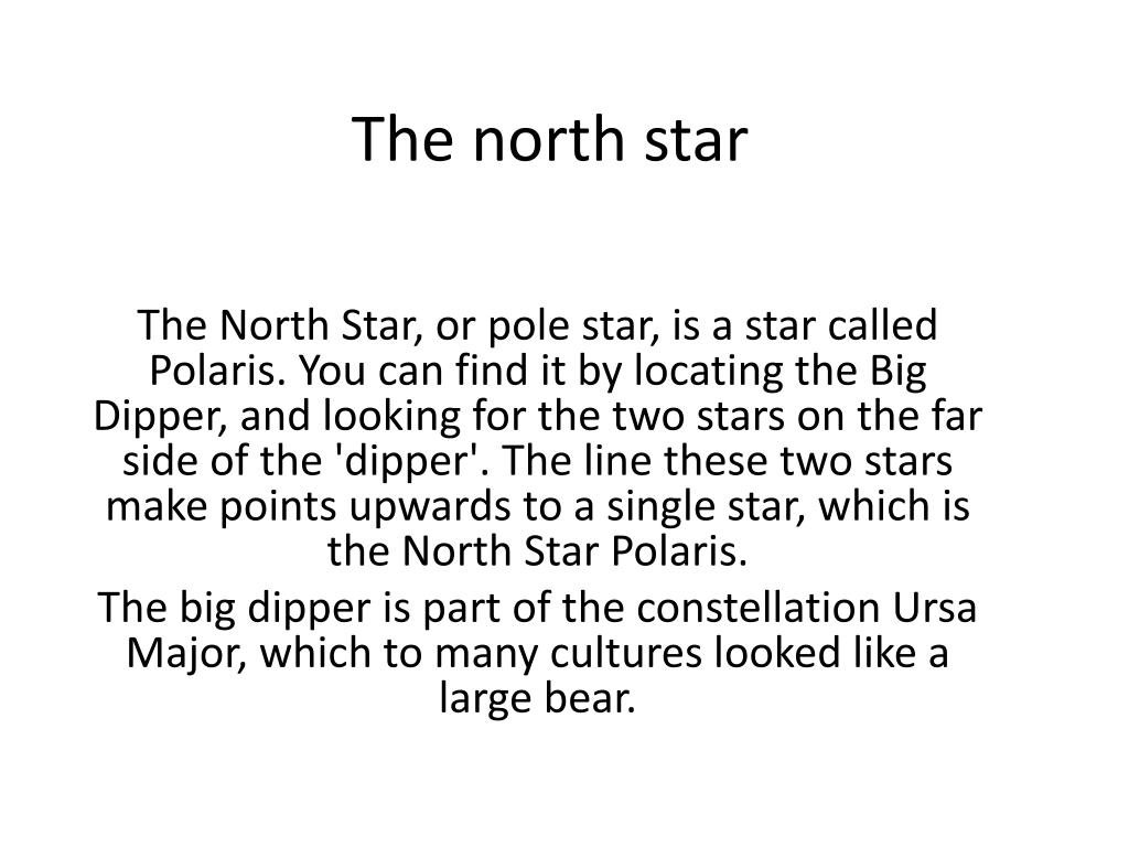PPT - The north star PowerPoint Presentation, free download - ID:2528464