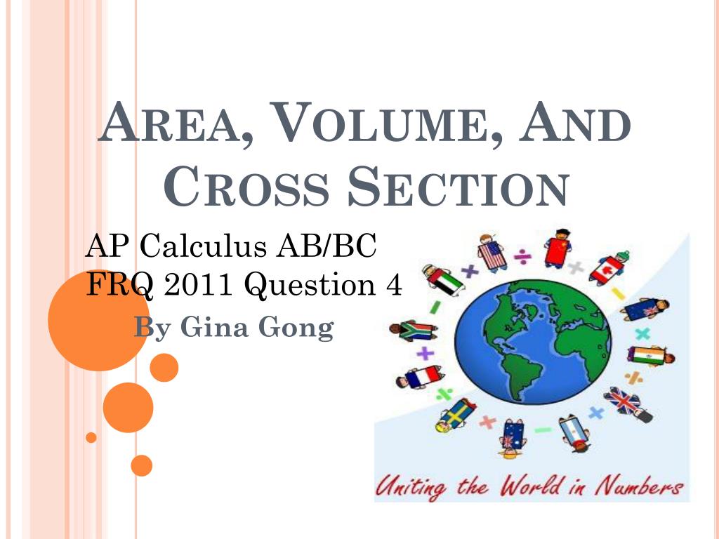 PPT - Area, Volume, And Cross Section PowerPoint Presentation, free ...