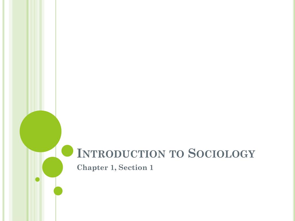 PPT - Introduction to Sociology PowerPoint Presentation, free download ...