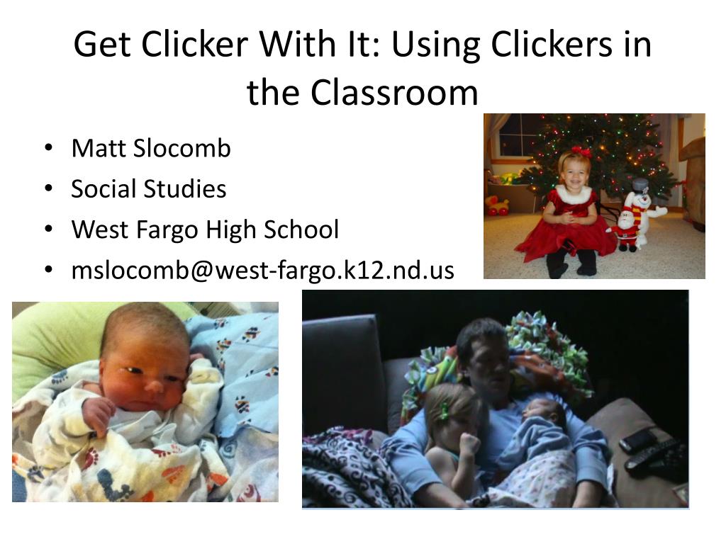 PPT - Get Clicker With It: Using Clickers in the Classroom PowerPoint ...