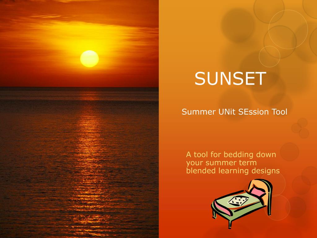 PPT - SUNSET PowerPoint Presentation, free download - ID:2532691