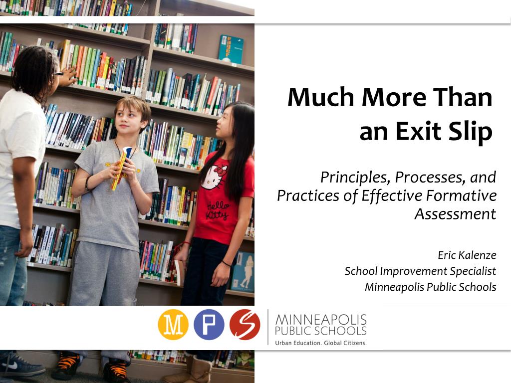 PPT - Much More Than an Exit Slip PowerPoint Presentation, free ...