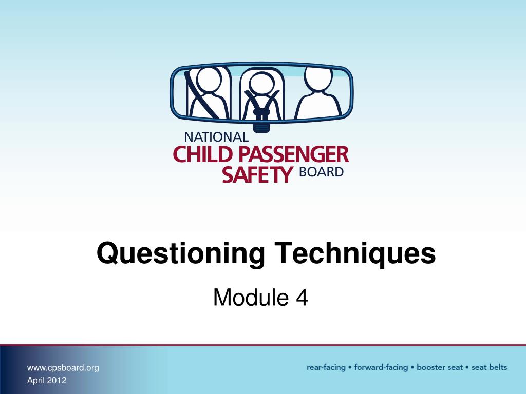 PPT - Questioning Techniques PowerPoint Presentation, free download ...