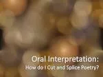 PPT - Oral Interpretation PowerPoint Presentation, free download - ID ...