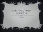 PPT - Tangents and Normals PowerPoint Presentation, free download - ID ...