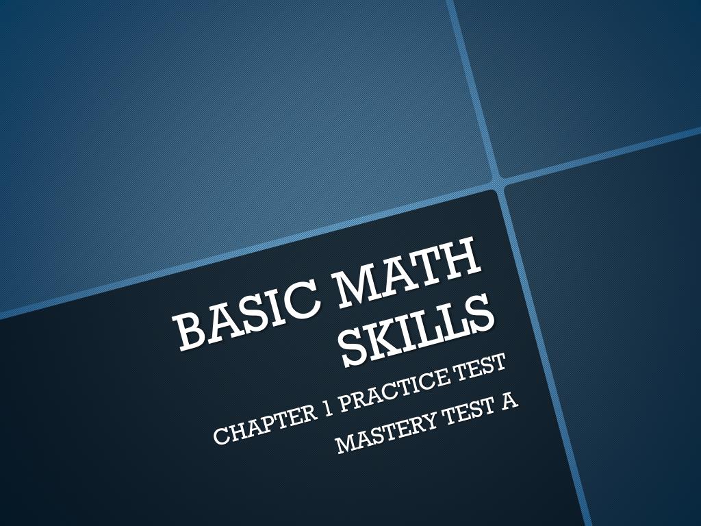 PPT - BASIC MATH SKILLS PowerPoint Presentation, free download - ID:2537982