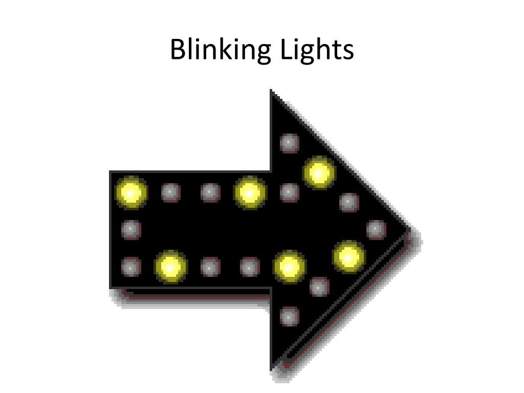 PPT - Blinking Lights PowerPoint Presentation, free download - ID:2554986