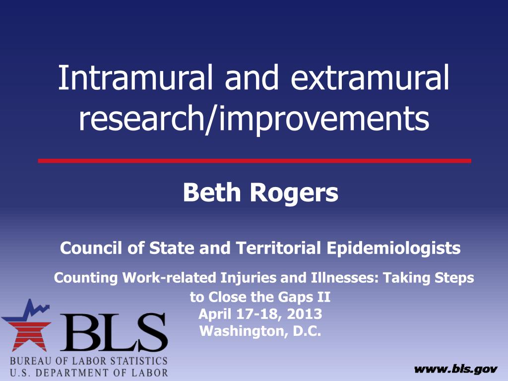 PPT - Intramural and extramural research/improvements PowerPoint ...