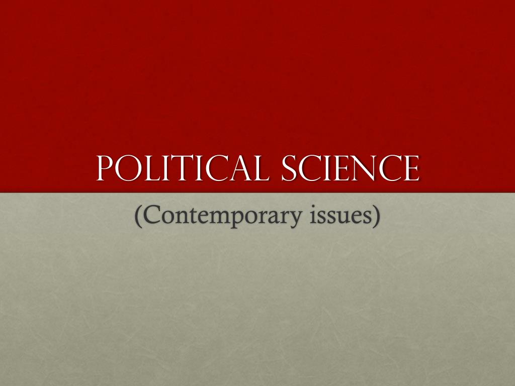 PPT - Political Science PowerPoint Presentation, free download - ID:2556571