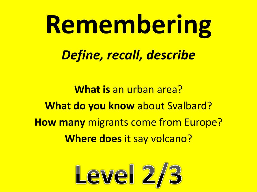 PPT - Remembering PowerPoint Presentation, free download - ID:2556797