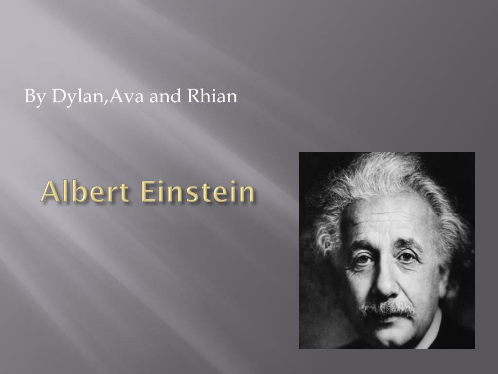 PPT - Albert Einstein PowerPoint Presentation, free download - ID:2557313