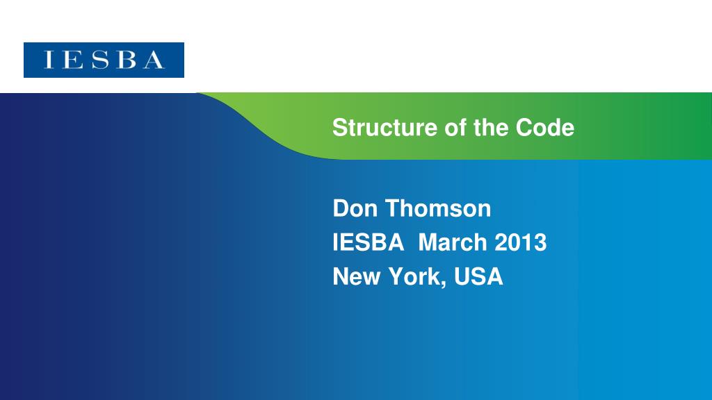 PPT - Structure of the Code PowerPoint Presentation, free download - ID ...