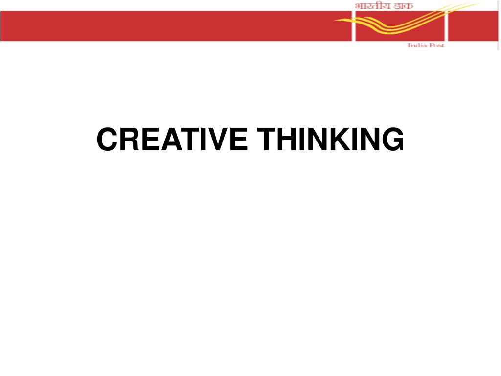 PPT - CREATIVE THINKING PowerPoint Presentation, free download - ID:2558573