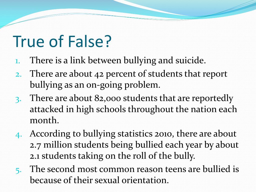 PPT - True of False? PowerPoint Presentation, free download - ID:2558908