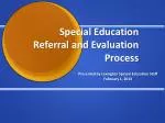 PPT - The Special Education Identification Process PowerPoint ...