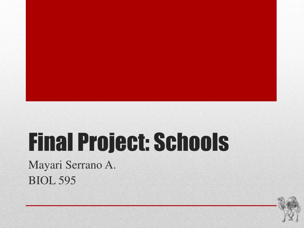 PPT - Final Project: Schools PowerPoint Presentation, free download ...
