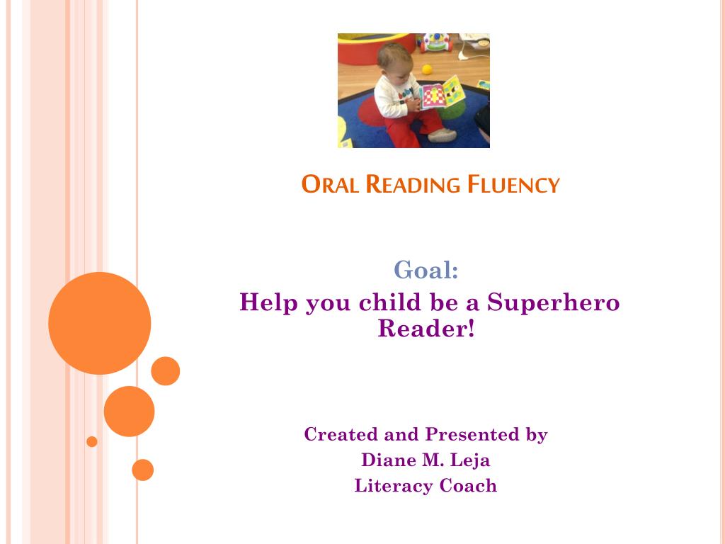 PPT - Oral Reading Fluency PowerPoint Presentation, free download - ID ...