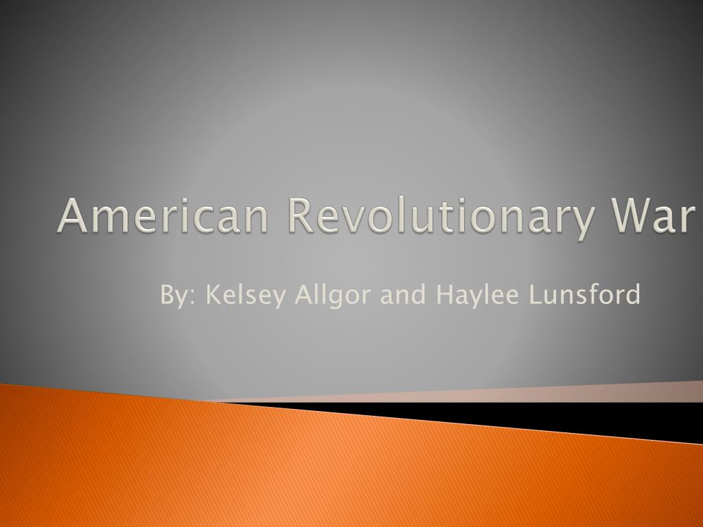 PPT - American Revolutionary War PowerPoint Presentation, free download ...