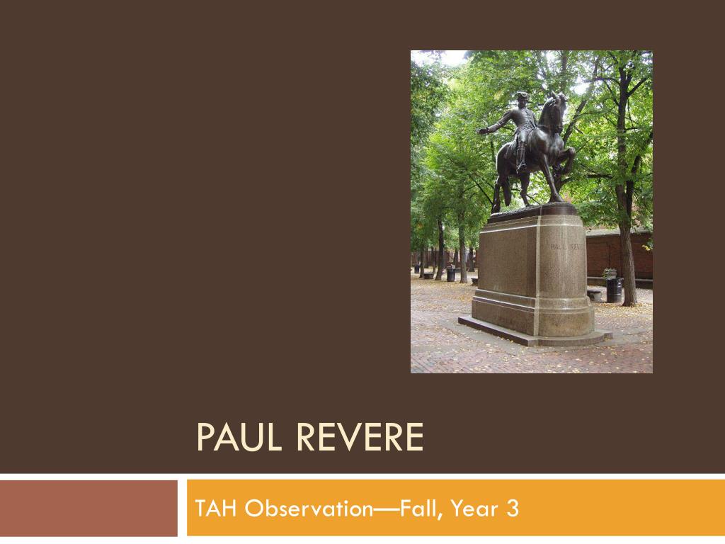 PPT - Paul Revere PowerPoint Presentation, free download - ID:2565779