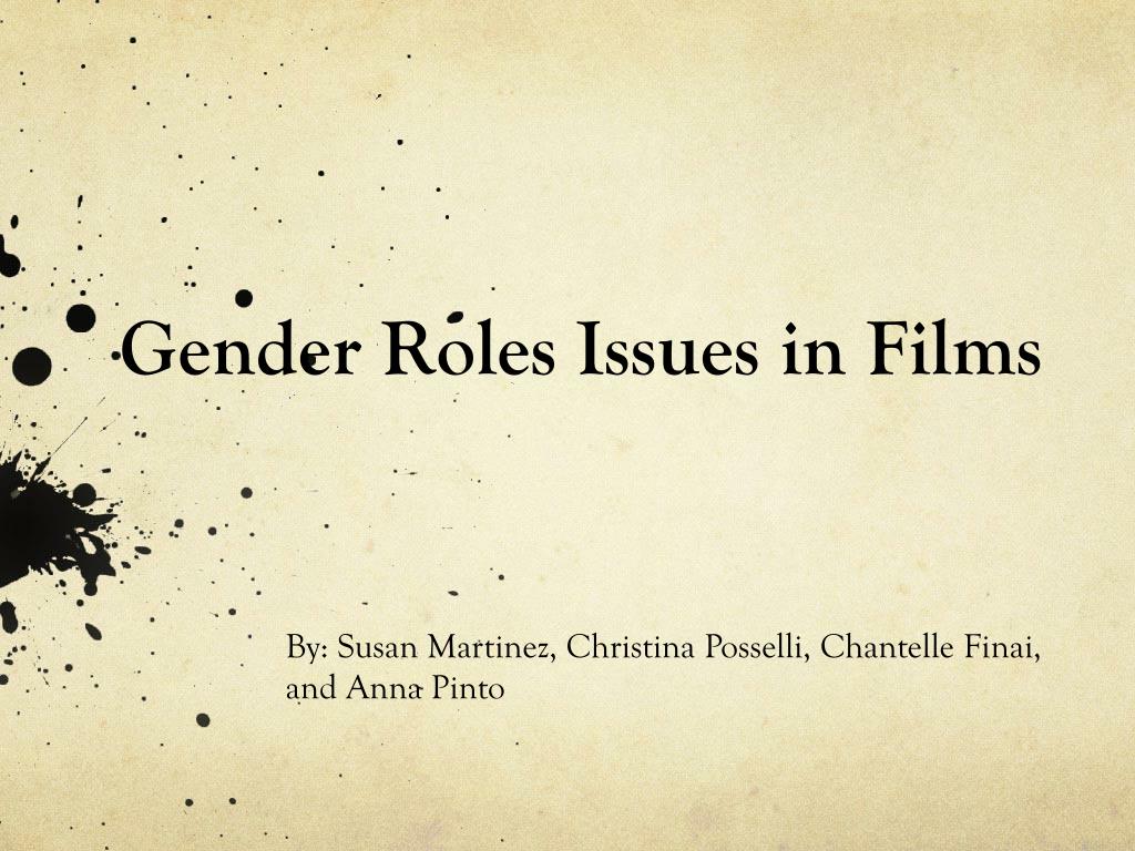 PPT - Gender Roles Issues in Films PowerPoint Presentation, free ...