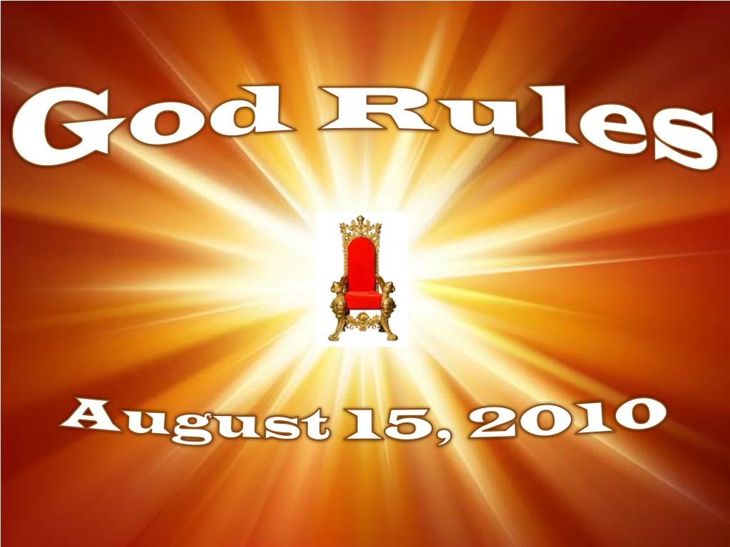 PPT - God Rules PowerPoint Presentation, free download - ID:2569340