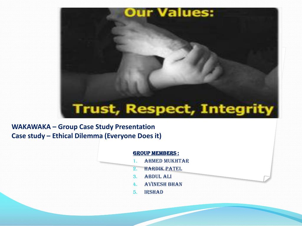 PPT - WAKAWAKA – Group Case Study Presentation Case study – Ethical ...