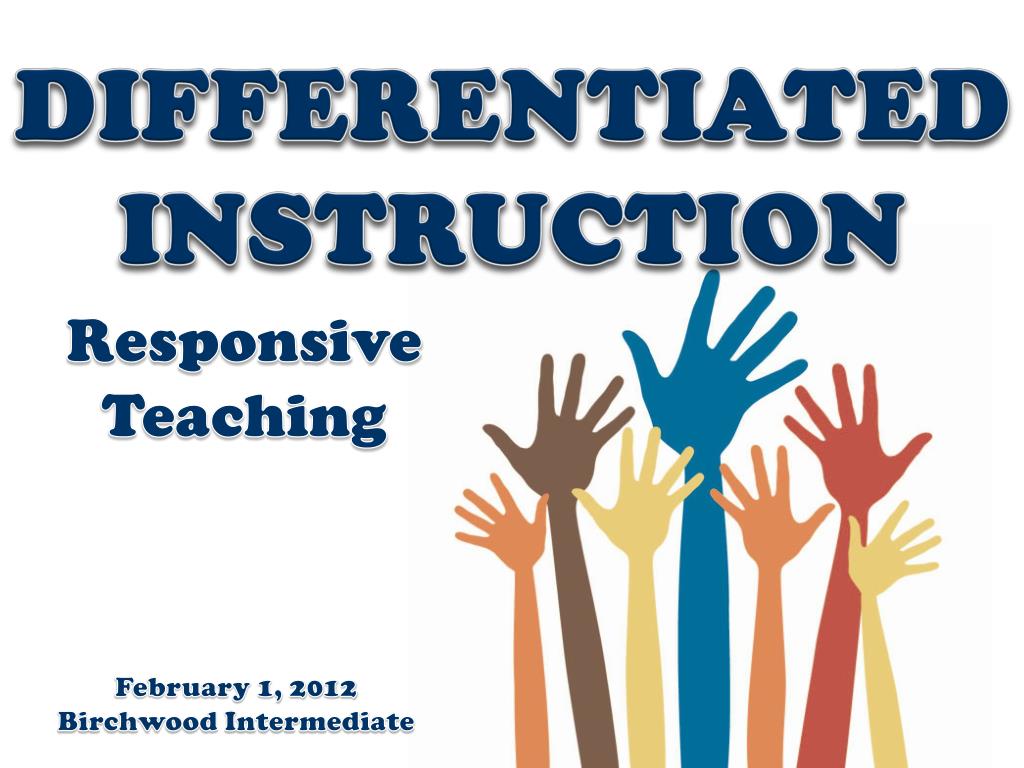 PPT - Differentiated Instruction PowerPoint Presentation, free download ...
