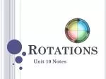 PPT - Coordinate Rules for Rotations PowerPoint Presentation, free ...