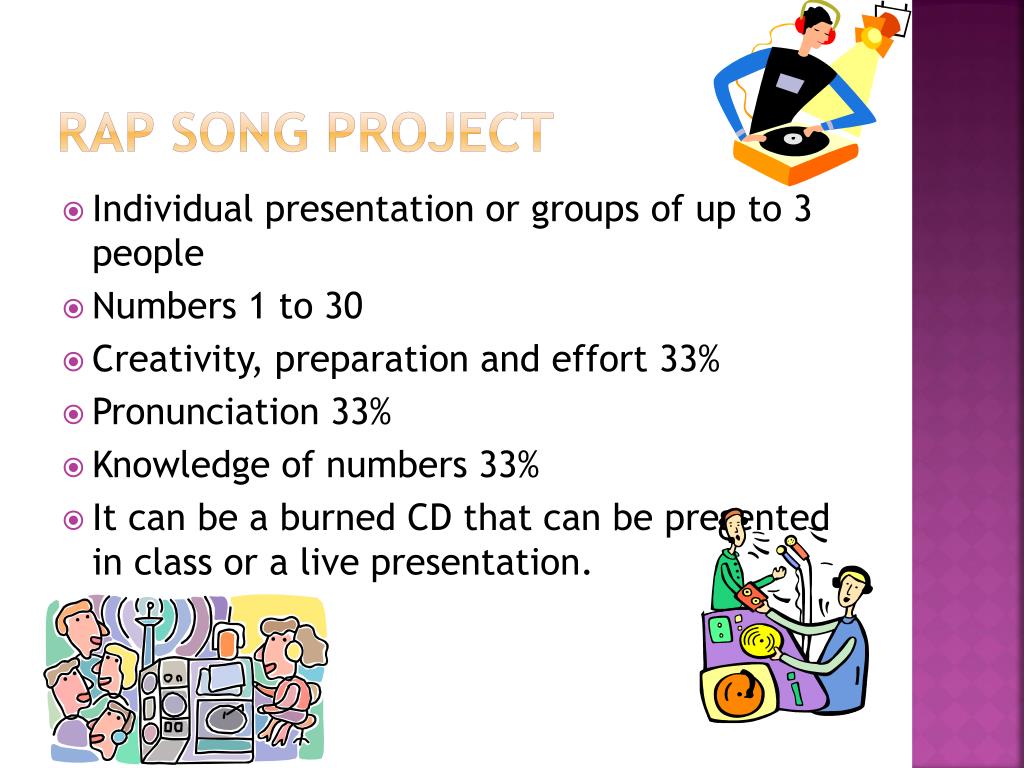 PPT - Rap song project PowerPoint Presentation, free download - ID:2571879