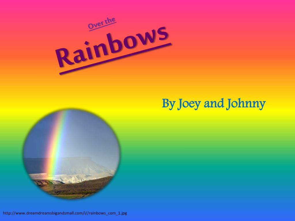 PPT - Rainbows PowerPoint Presentation, free download - ID:2573500