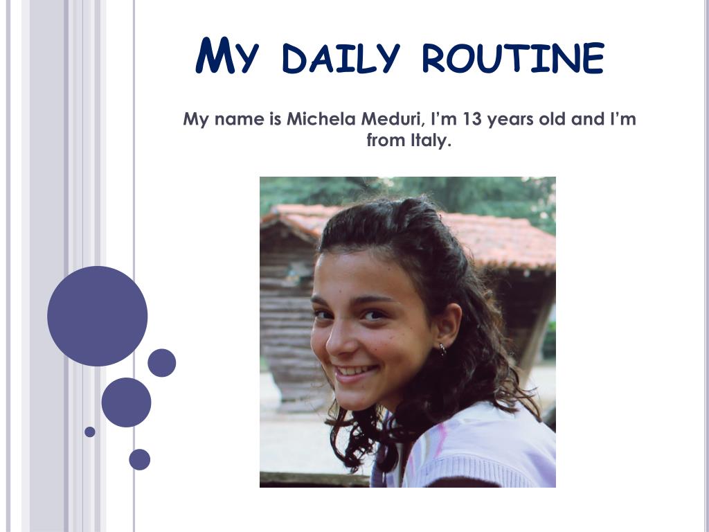PPT - My daily routine PowerPoint Presentation, free download - ID:2573501