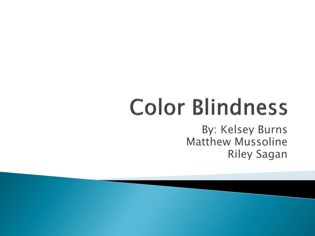 PPT - Color Blindness PowerPoint Presentation, free download - ID:2573827