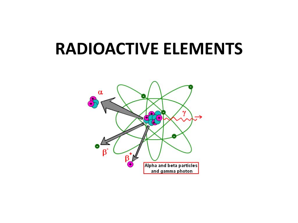 PPT - RADIOACTIVE ELEMENTS PowerPoint Presentation, free download - ID ...