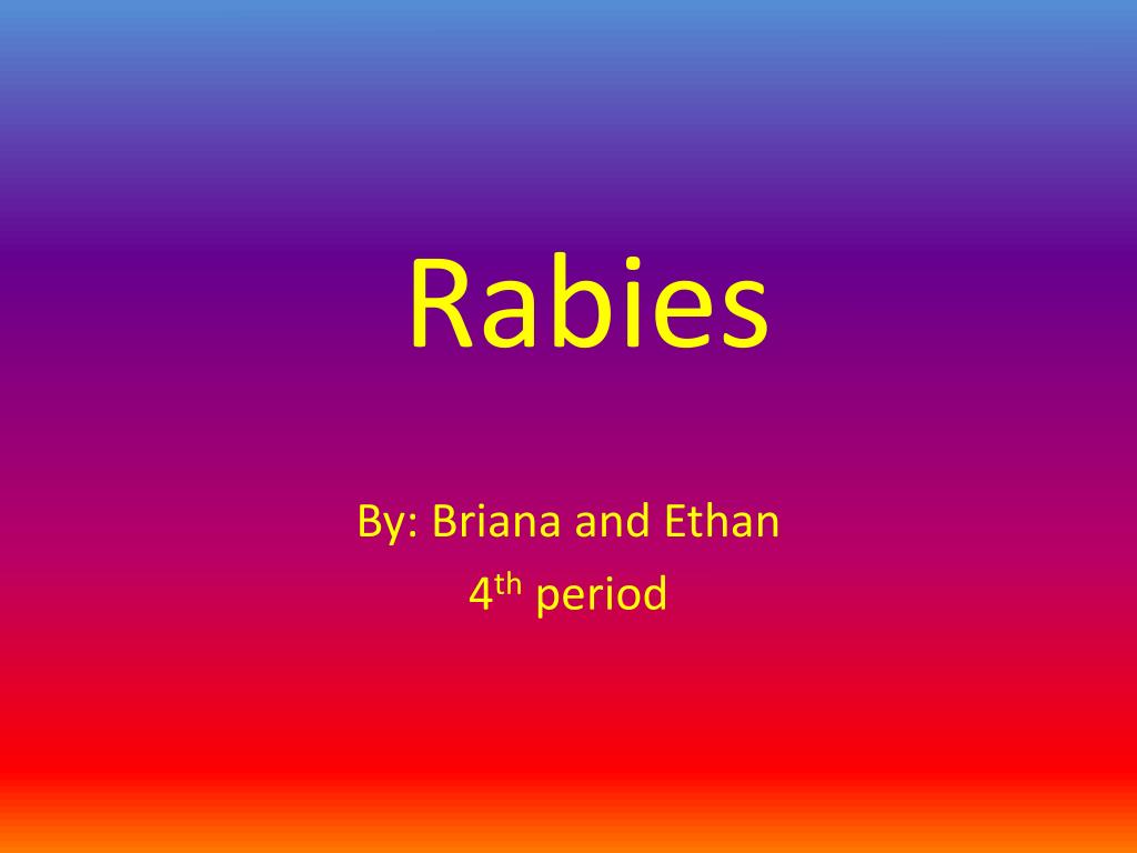 PPT - Rabies PowerPoint Presentation, free download - ID:2575324