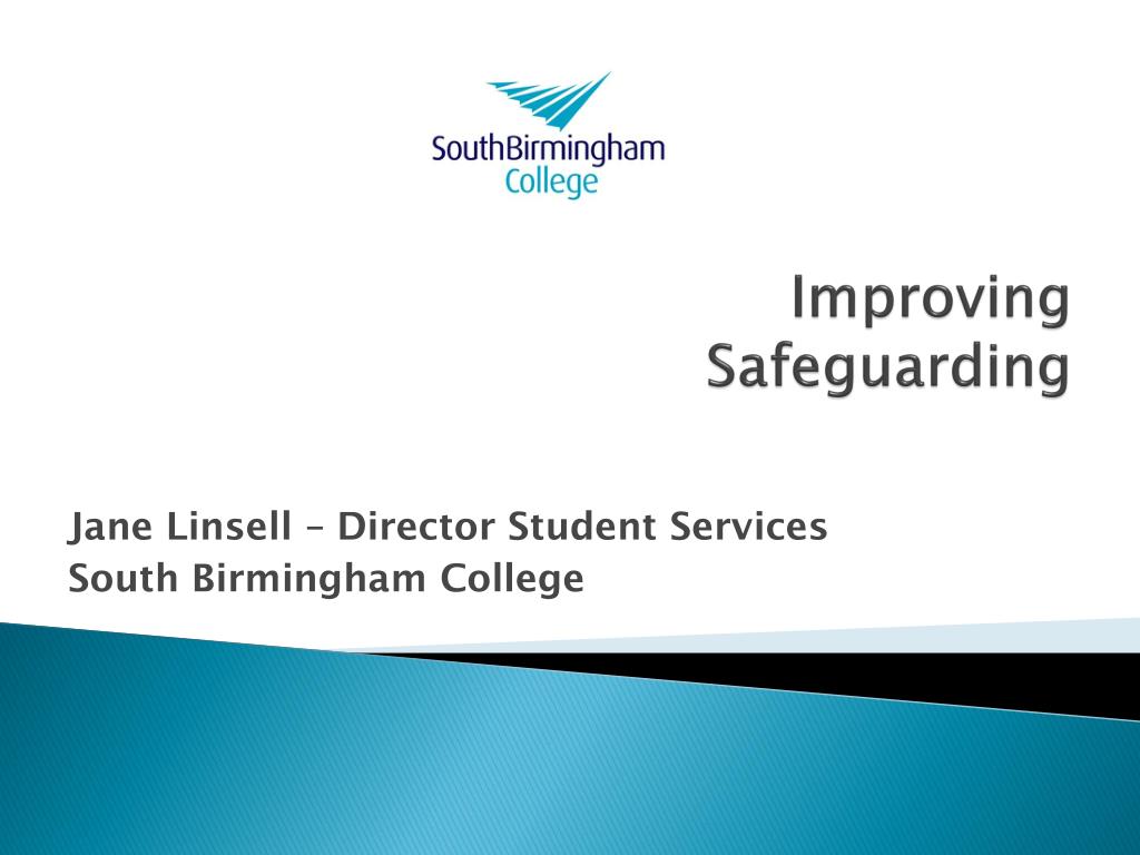 PPT - Improving Safeguarding PowerPoint Presentation, free download ...