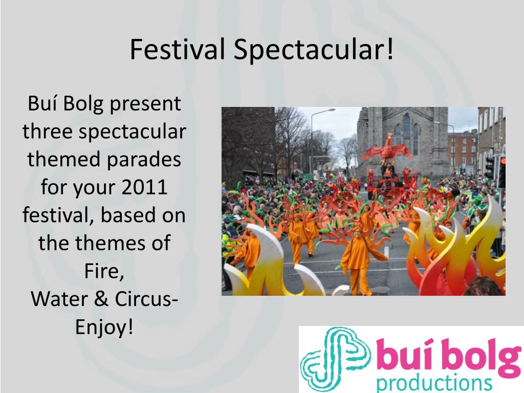 PPT - Festival Spectacular! PowerPoint Presentation, free download - ID ...