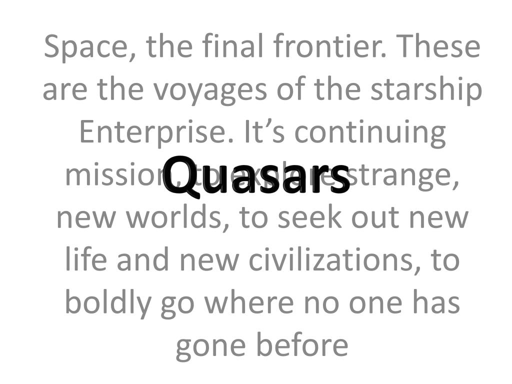 PPT - Quasars PowerPoint Presentation, free download - ID:2578274