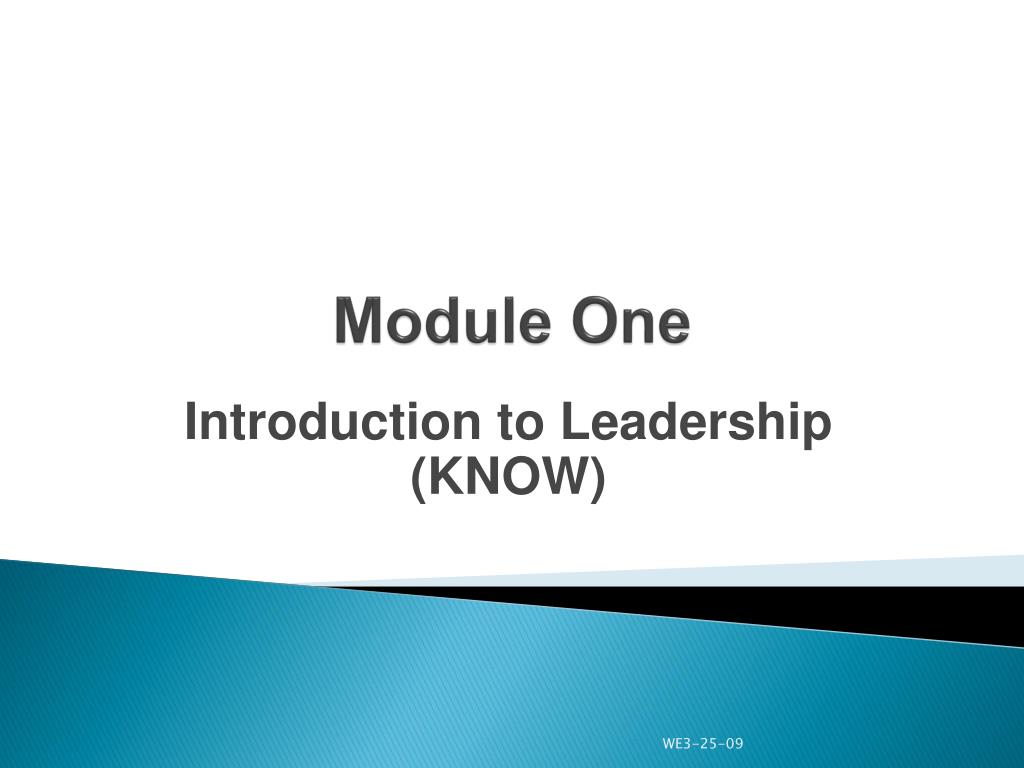 PPT - Module One PowerPoint Presentation, free download - ID:2578322