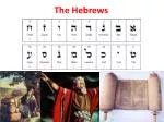 PPT - The Ancient Hebrews PowerPoint Presentation, free download - ID ...