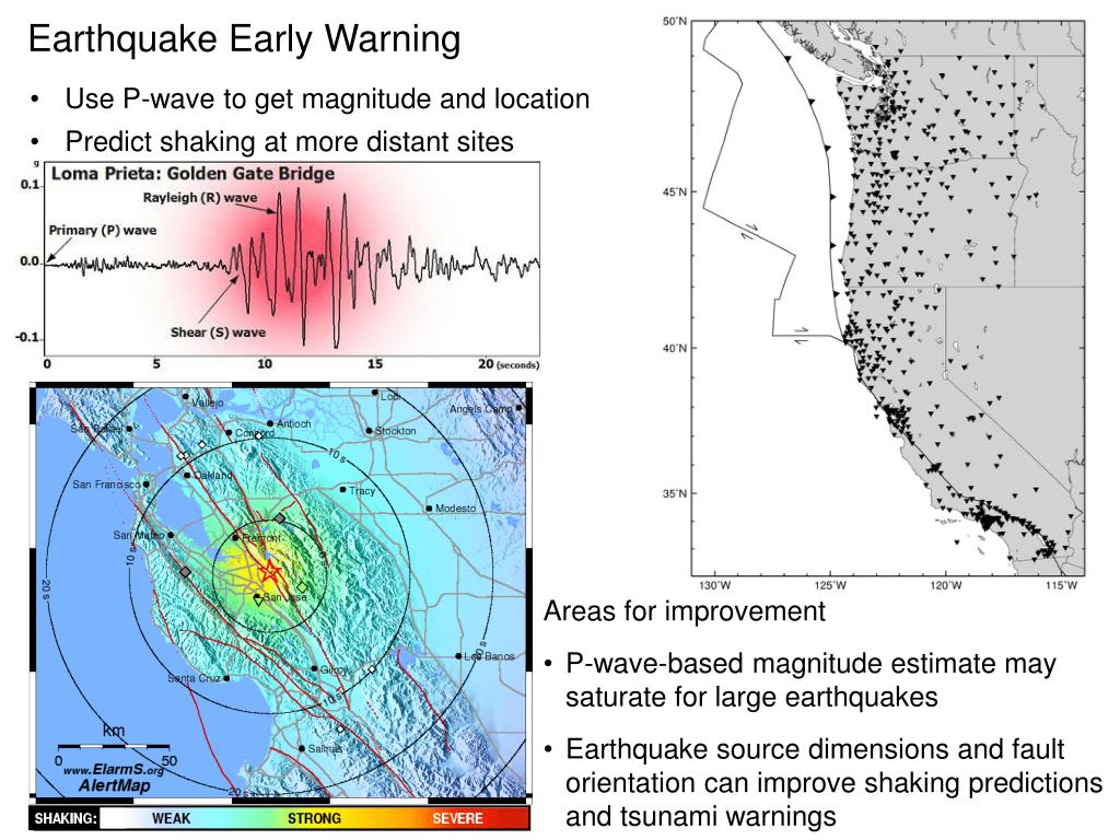 PPT - Earthquake Early Warning PowerPoint Presentation, free download ...