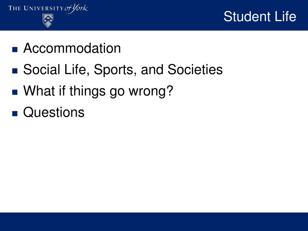 PPT - Student Life PowerPoint Presentation, free download - ID:2581138