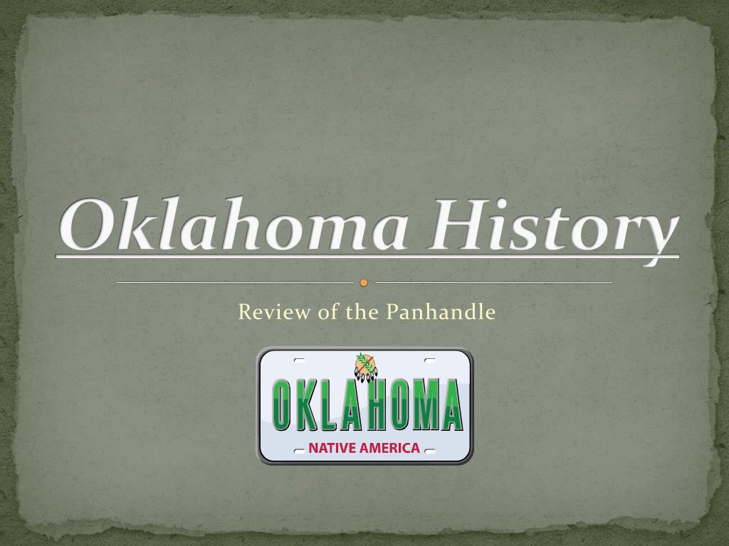PPT - Oklahoma History PowerPoint Presentation, free download - ID:2582736