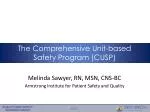 PPT - Comprehensive Unit-based Safety Program (CUSP) PowerPoint ...