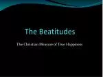 PPT - The Beatitudes PowerPoint Presentation, free download - ID:2689355