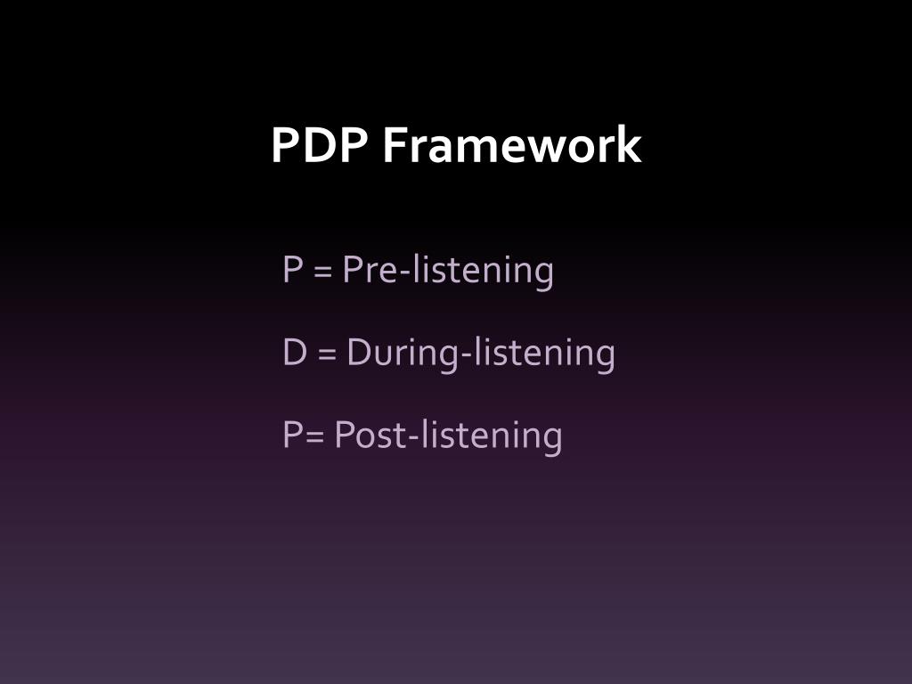 PPT - PDP Framework PowerPoint Presentation, free download - ID:2584111