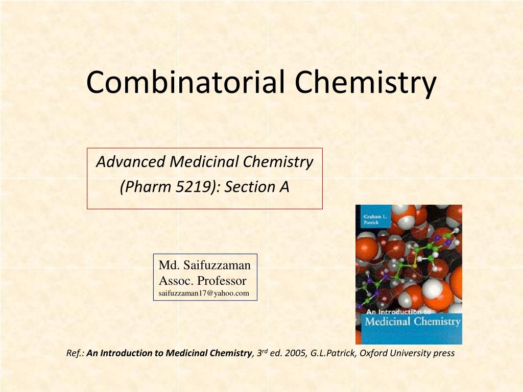 PPT - Combinatorial Chemistry PowerPoint Presentation, free download ...